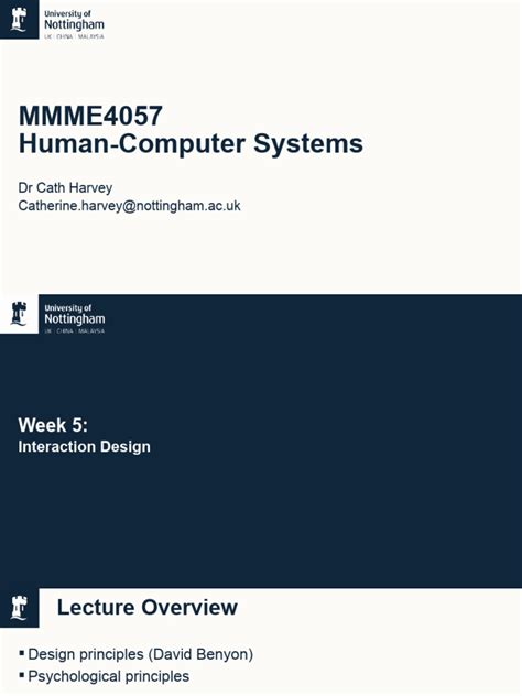 5 Interaction Design Pdf Usability Attention