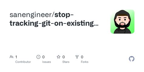 Github Sanengineerstop Tracking Git On Existing Folder