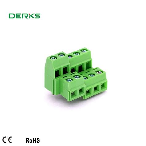 China Customized Pcb Screw Electric Terminal Block Suppliers Factory Wholesale Pricelist Derks