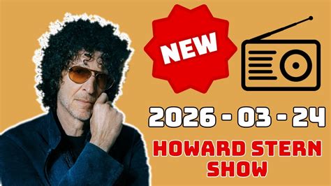 Howard Stern Show 03 24 2026 Youtube