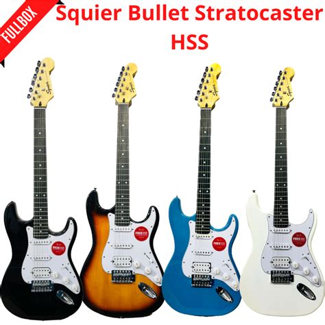 Đàn Guitar Điện Squier Bullet Stratocaster HSS YN