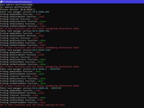 one or more functions were not found attempting alternative table · issue 6 · turtiustrek