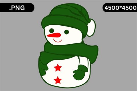 Snowman Graphic By Nydesign · Creative Fabrica