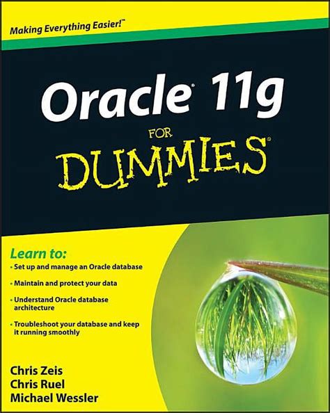 For Dummies Oracle 11g For Dummies Other