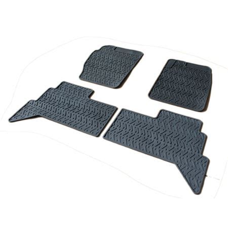 Rubber Mat Set Front Pair Rhd Lhd Vplps Fr Aftermarket Rimmer Bros
