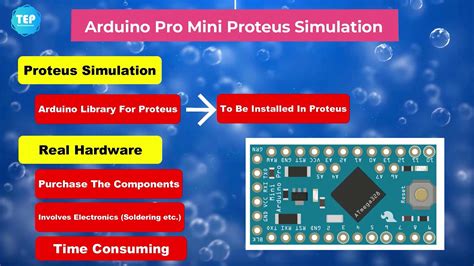 Introduction To Arduino Pro Mini Pinout Features Proteus