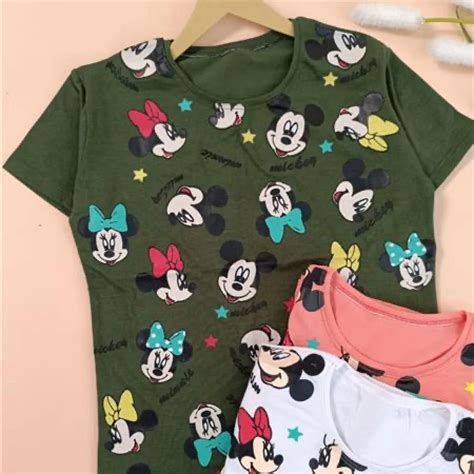 کمدا قیمت و خرید تیشرت دخترانه رنگ رنگارنگ سایز 60 65