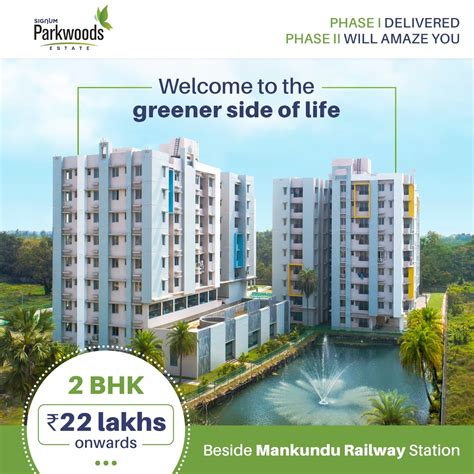 Luxury Apartments For A Lavish Lifestyle At Sigparkwoods Estate In Mankundu — Signum