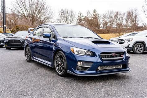 Used 2016 Subaru Wrx Sti Limited With Wing Spoiler For Sale With