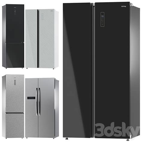 Korting collection of appliances_set 3 - Kitchen appliance - 3D model