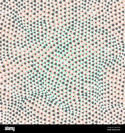 Abstract Technology Pattern With Multiple Dot Particles Colorful