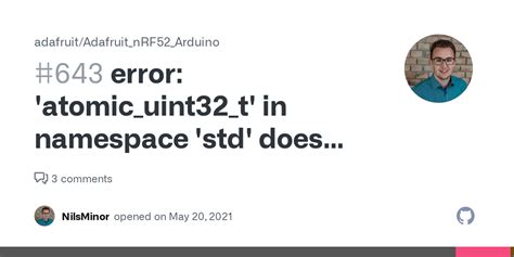 Error Atomicuint32t In Namespace Std Does Not Name A Type