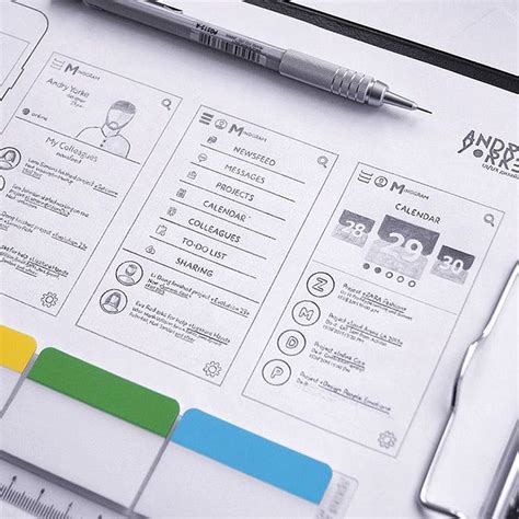 Mobile App Sketch Prototype App Interface Design App Design Process Interactive Design