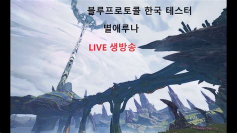 블루프로토콜 한국 테스터 한번 해보자 Youtube