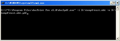 Convert MHTML File To PDF File From Command Line VeryPDF Knowledge Base