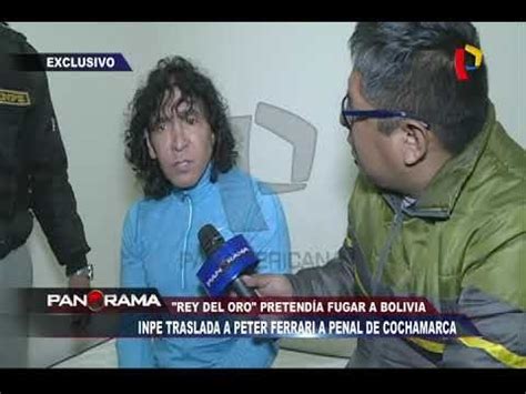 INPE Decide Trasladar A Peter Ferrari A Penal De Cochamarca Por