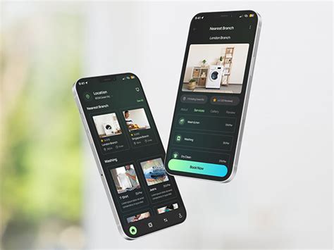Laundry Service Mobile App Ui Design Behance