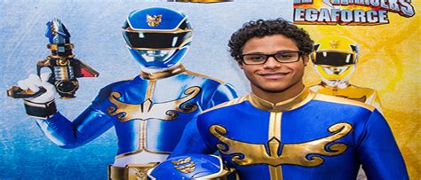 Blauwe Power Ranger Super Megaforce