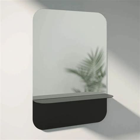 Зеркало Evoform Shadow BY 0551 50х70 с полкой в современном стиле ...