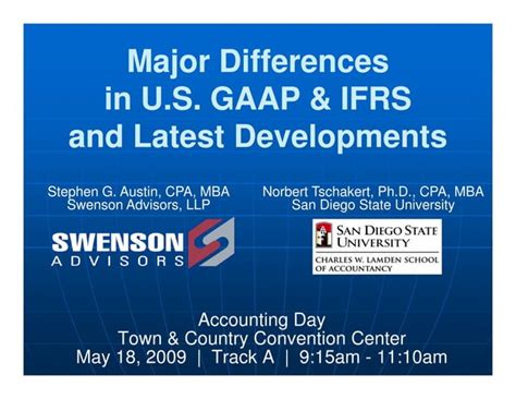 Major Differences Between US Gaap And IFRS PDF