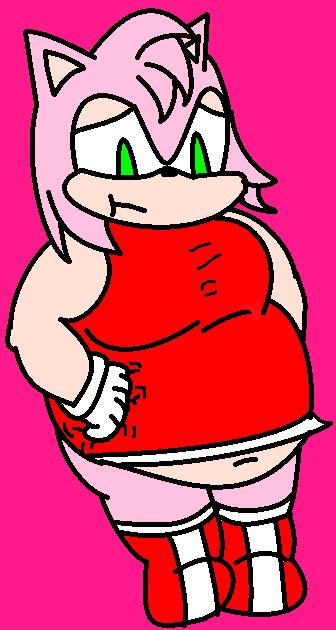 Amy Rose Fat By Darkkeronwar11400 On Deviantart
