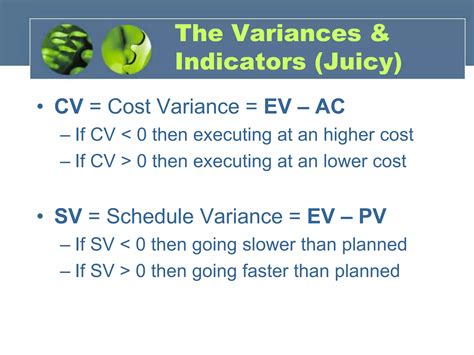 Earned Value Management Pptx