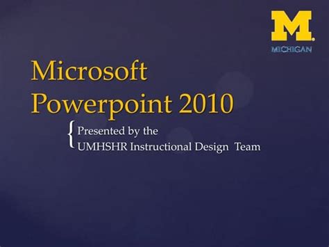 Preparing Multimedia Presentation Powerpoint Pptx