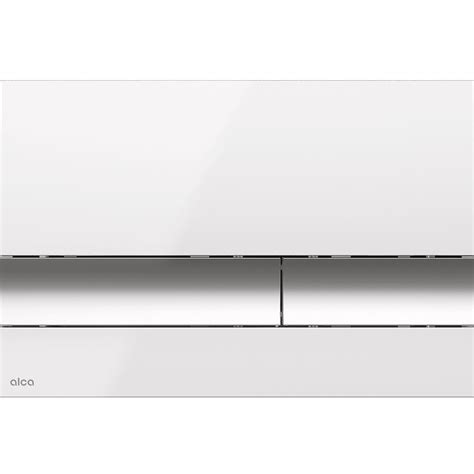 M1720-1 - Flush plate for pre-wall installation systems, white-polished ...