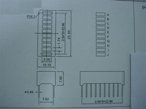 SparkFun 10 Segment LED Bar Graph Kırmızı Uygun Fiyata Satın Al