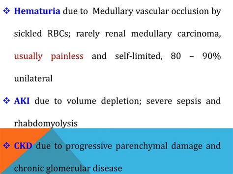 Sickle Cell Nephropathy Scn Pptx