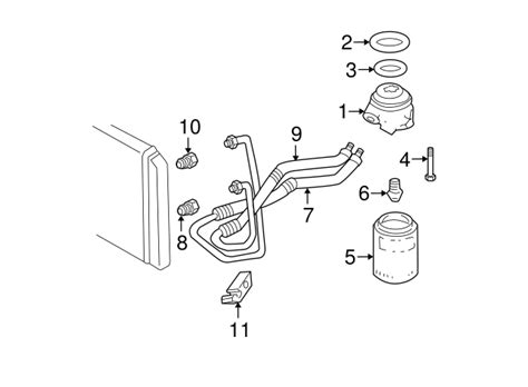 GM Engine Oil Cooler Inlet Hose Kit With Nut And Seal Auto Parts Express