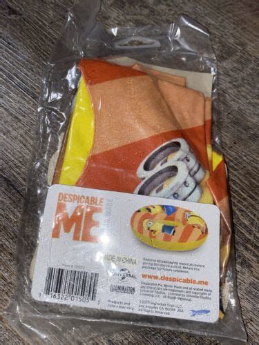 Despicable Me Minion 22 Inch Swim Ring Pool Float 4724777341