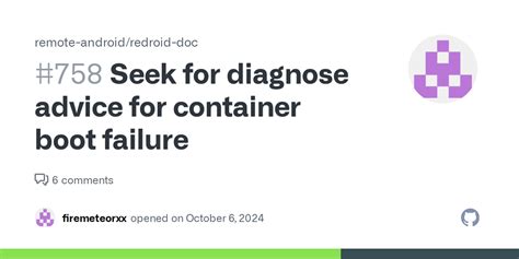 Seek For Diagnose Advice For Container Boot Failure Issue Remote Android Redroid Doc