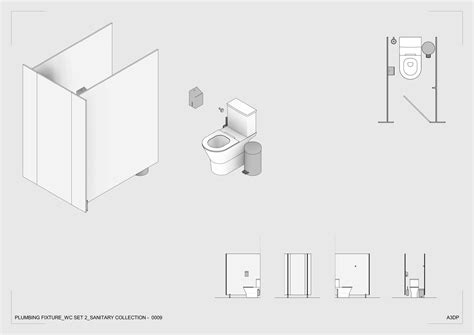 3d Revit Parametric Accessible Wc Shower And Cubicle Collection