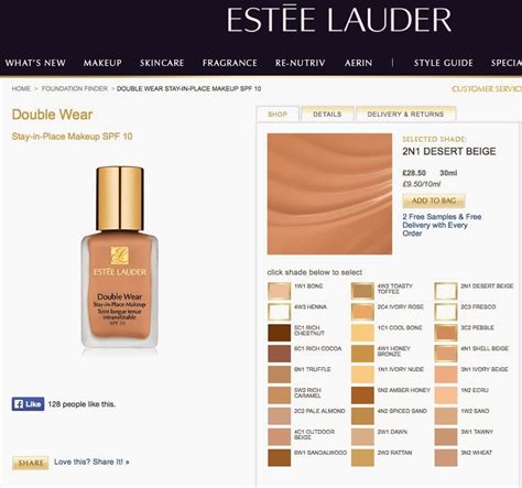 Estee Lauder Makeup Color Chart - Mugeek Vidalondon
