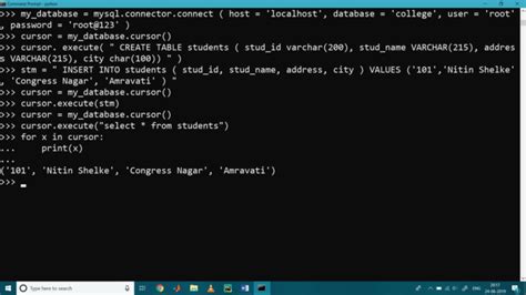 Mysql Python Getting Started With Mysql In Python Learntek