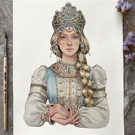Пин от пользователя Avronya Younan на доске Cute ️ Рисунки Фолк арт