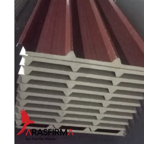 Arasfima Galvanised Aluminium Foil Insulation Puf Sheet Thickness 50 Mm At ₹ 900 Square Meter