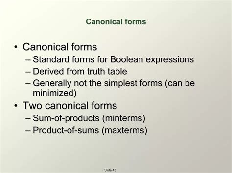 Boolean Algebra And Logic Simplification Ppt Programming Languages Computing