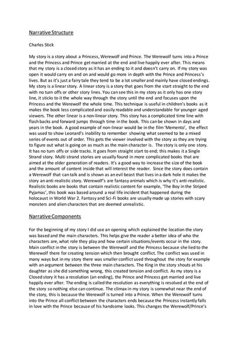 Narrative Structure Pdf