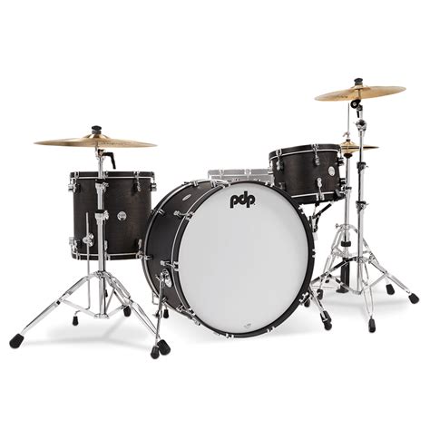 Pdp Concept Maple Classic 3 Piece Shell Pack 13 16 26 Ebony Stain