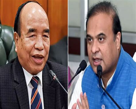 Shah Speaks To Himanta Zoramthanga On Mizoram Assam Border Tension