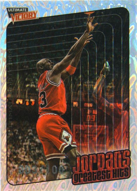 1999 00 Upper Deck Ultimate Victory Jordans Greatest Hits Michael