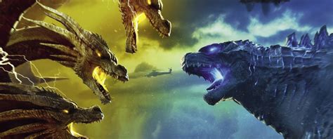 Godzilla Vs King Ghidorah Godzilla King Of The Monsters 4k 23