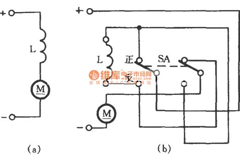 dc series motor commutation circuit basic circuit circuit diagram