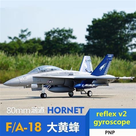 Jual Jet Rc Fms F18 Hornet 80mm Rtf Pesawat Rc Fms F A 18 Hornet Shopee Indonesia
