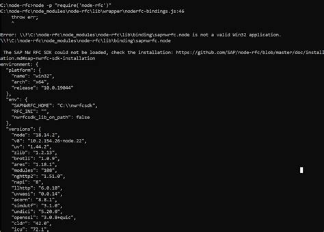 Getting Error Sapnwrfcnode Is Not A Valid Win32 Application · Issue