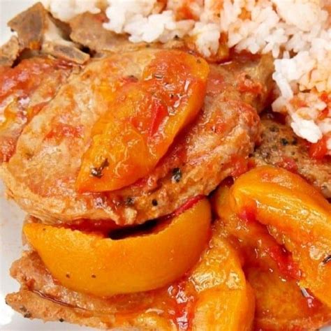 Slow Cooker Pork Steaks With Peaches Recipe