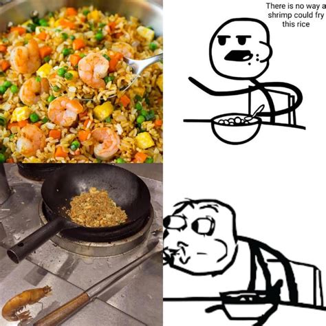 So Youre Telling Me A Shrimp Fried This Rice Rcoldones