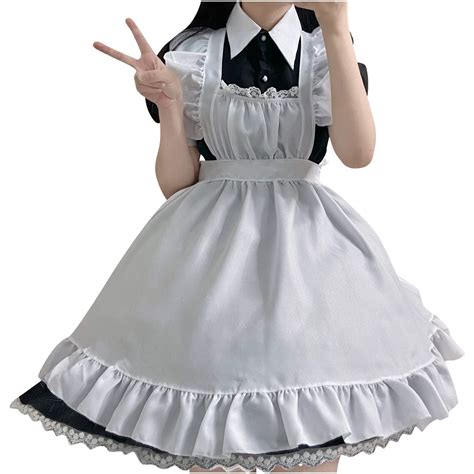 Buy Maid Outfit Cosplay Japanese Housemaid Costume Cute Girl Anime Uniforms Coffee Maid Fancy